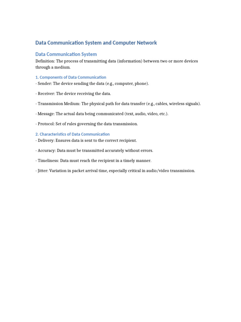 Data Transmission Modes Explained | PDF