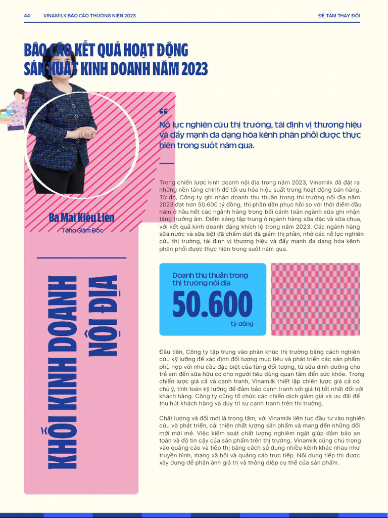 Vinamilk BCTN 2023.nwYxiaAn | PDF