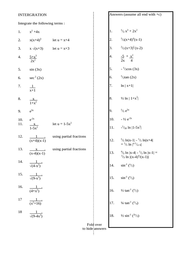 Core 4 Integration Pdf