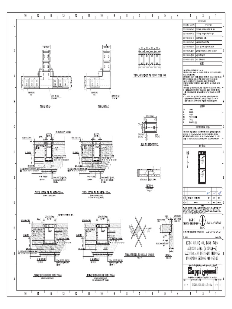 1251-100-031-CFD-084 REV-0 ELECTRICAL AND INSTRUMENT TRENCHES ...