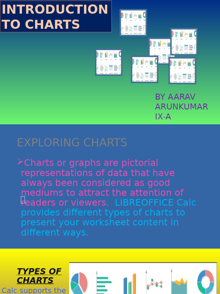 Aarav Arunkumar Ix A Presentation | PDF | Chart | Pie Chart