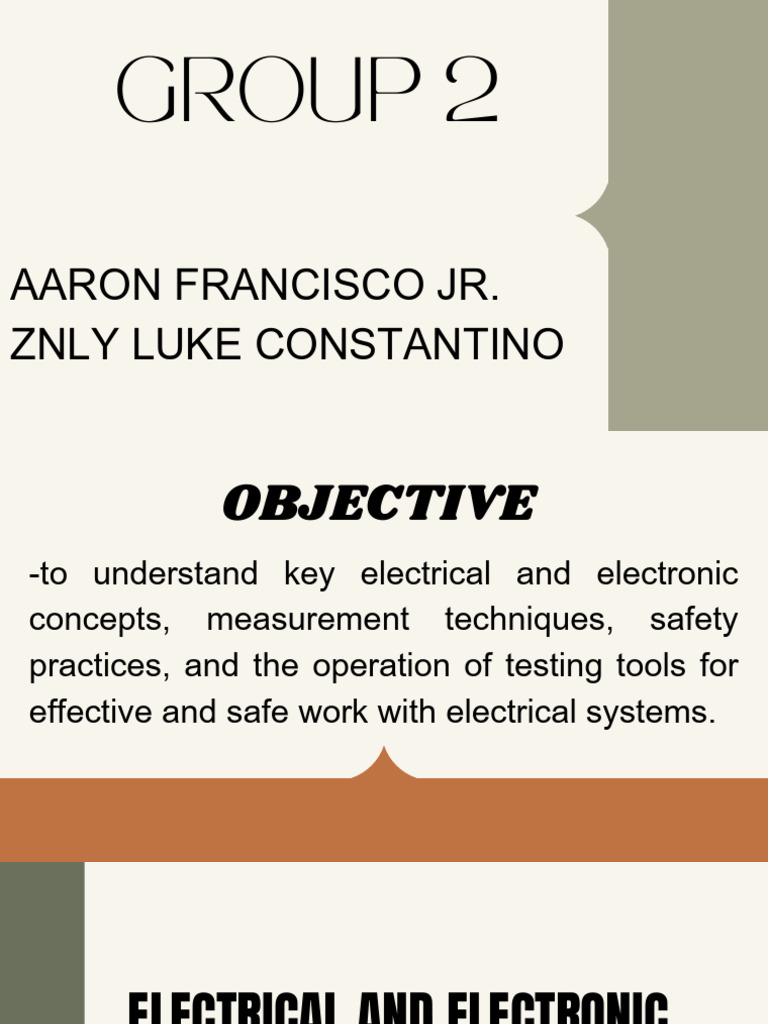 Electrical-and-Electronic-Fundamentals | PDF | Voltage | Electrical Network