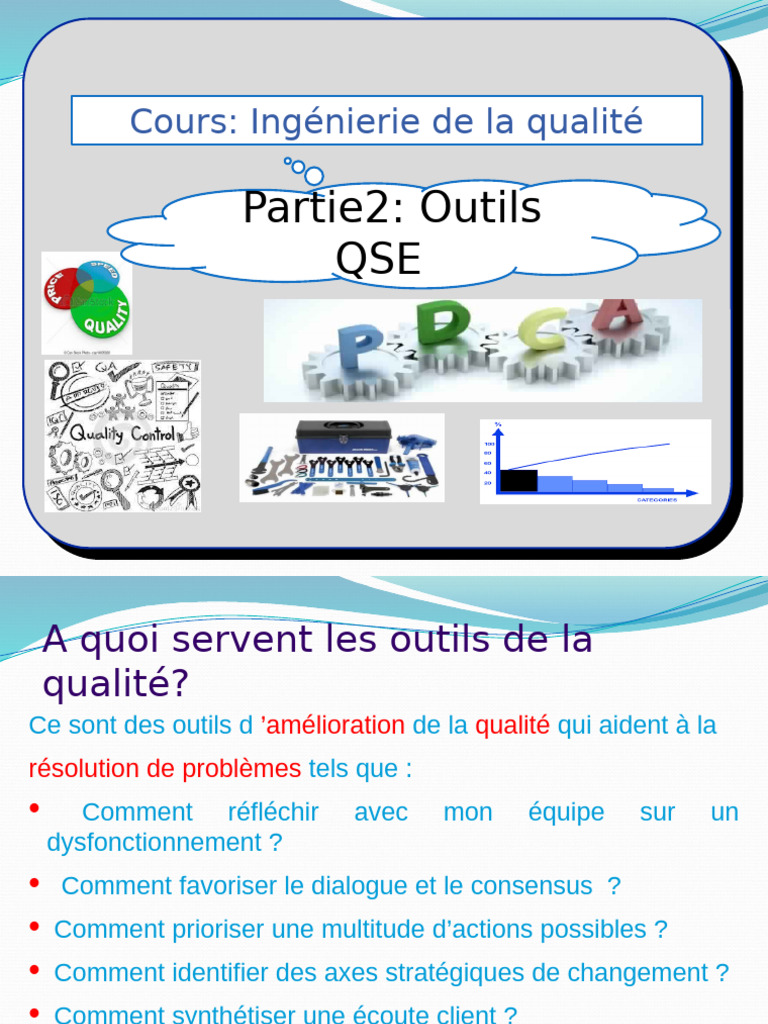 Outils d'Amélioration de la Qualité | PDF | Réflexion