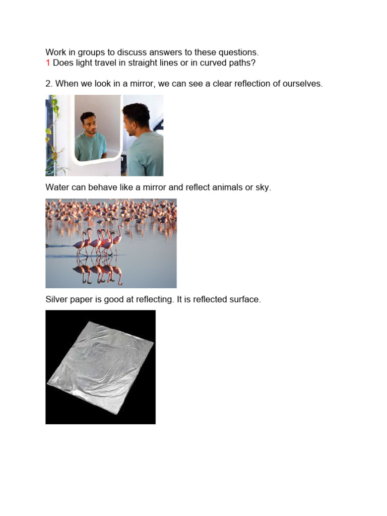 Reflection | PDF