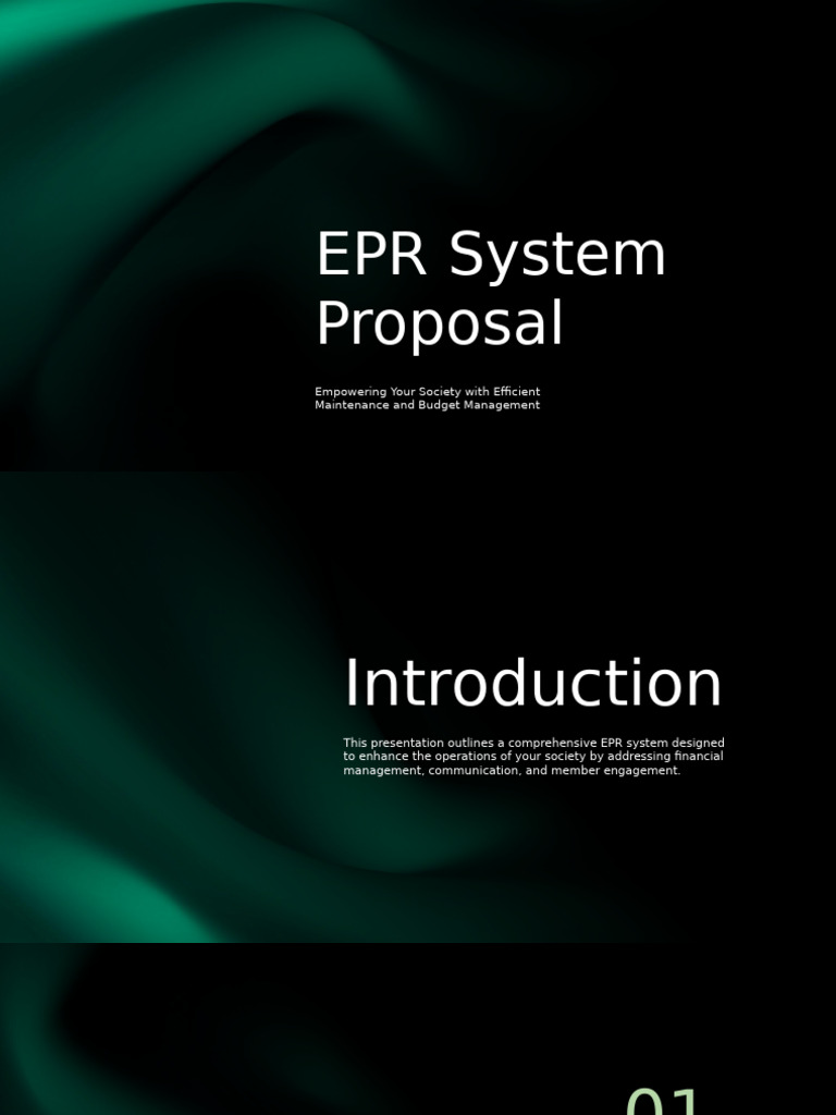 EPR System for Society Management | PDF | Information | Computing