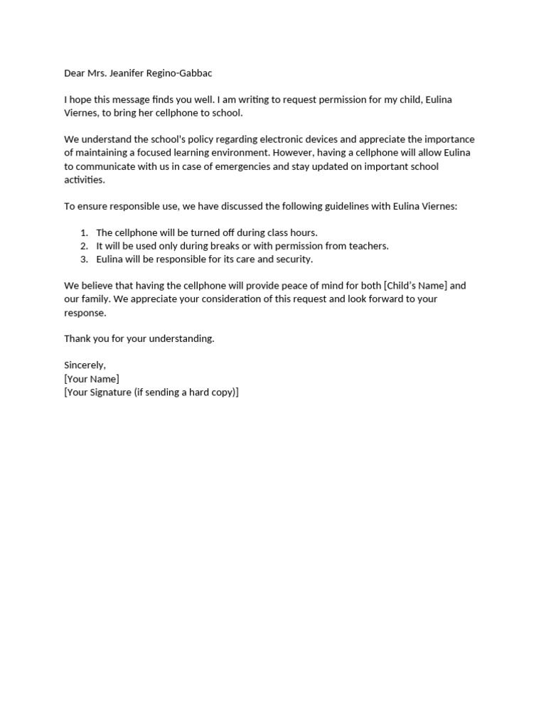 Dear Mrs | PDF