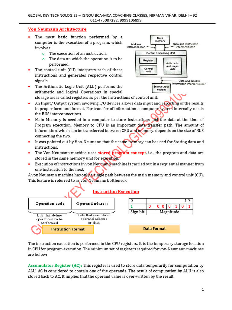 mcs-12 (Block1)-Unit-1 (1) | PDF | Computer Data Storage | Input/Output