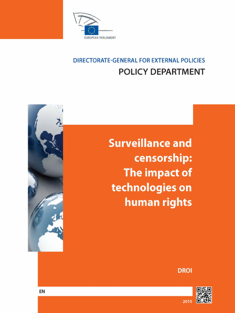 Surveillance and Censorship - Impact of Technologies On Human Rights ...