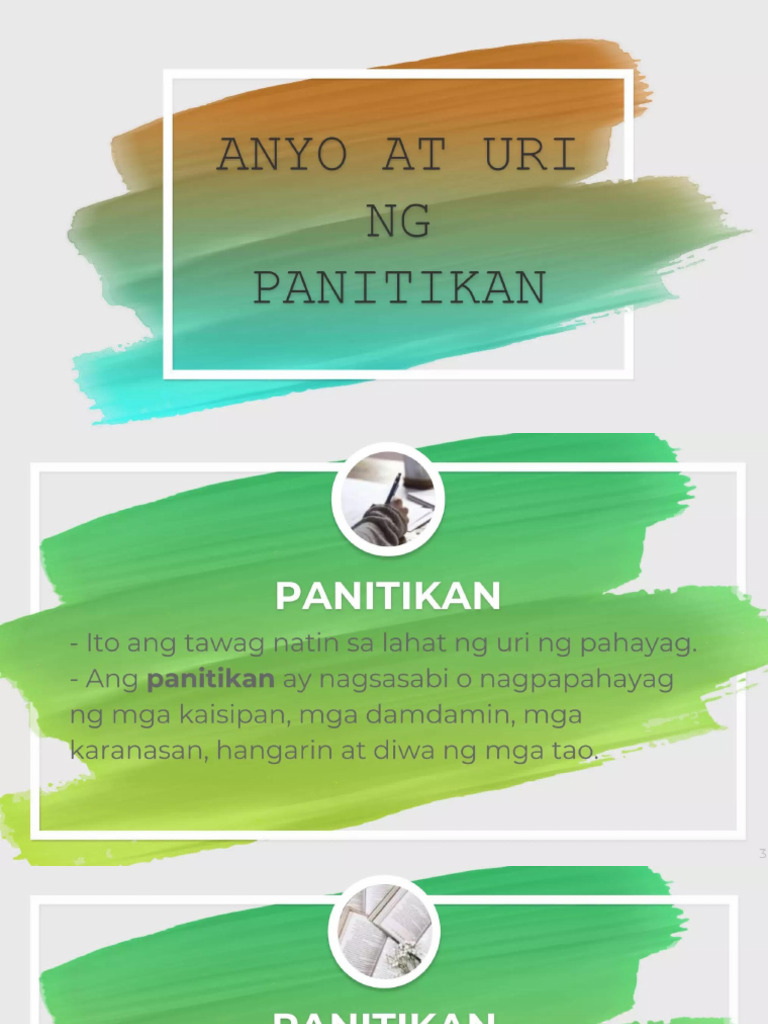 Panitikan 1st Presentation | PDF