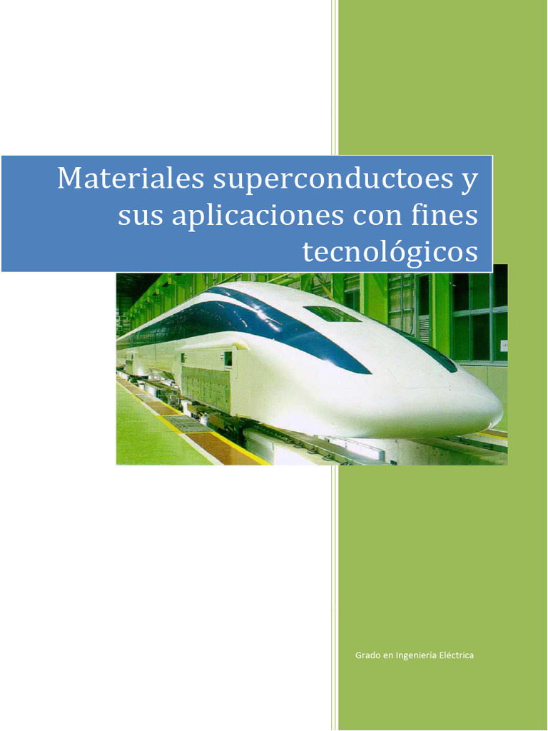 Materiales Superconductores y Sus Aplicaciones | PDF ...