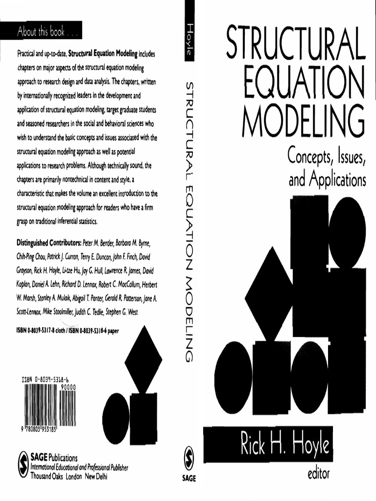 Structural Equation Modeling Concept | PDF