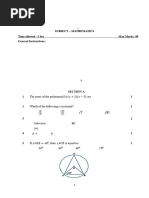 Csec Jan 2020 Paper 1 | PDF | Mathematics | Mathematical Concepts