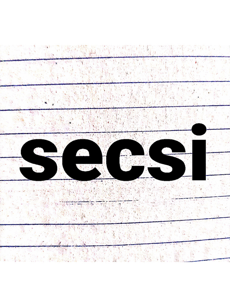Secsi | PDF