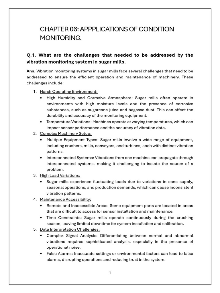 Applications of Condition Monitoring | PDF | Pump | Bearing (Mechanical)