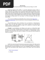 Thermodynamics-I: EES Session Guide | PDF | Temperature | Heat
