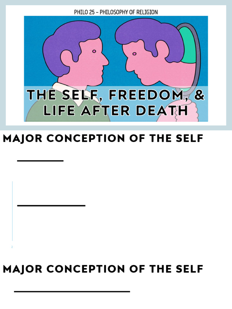 PowerPoint Self Freedom Death | PDF | Predestination | Free Will