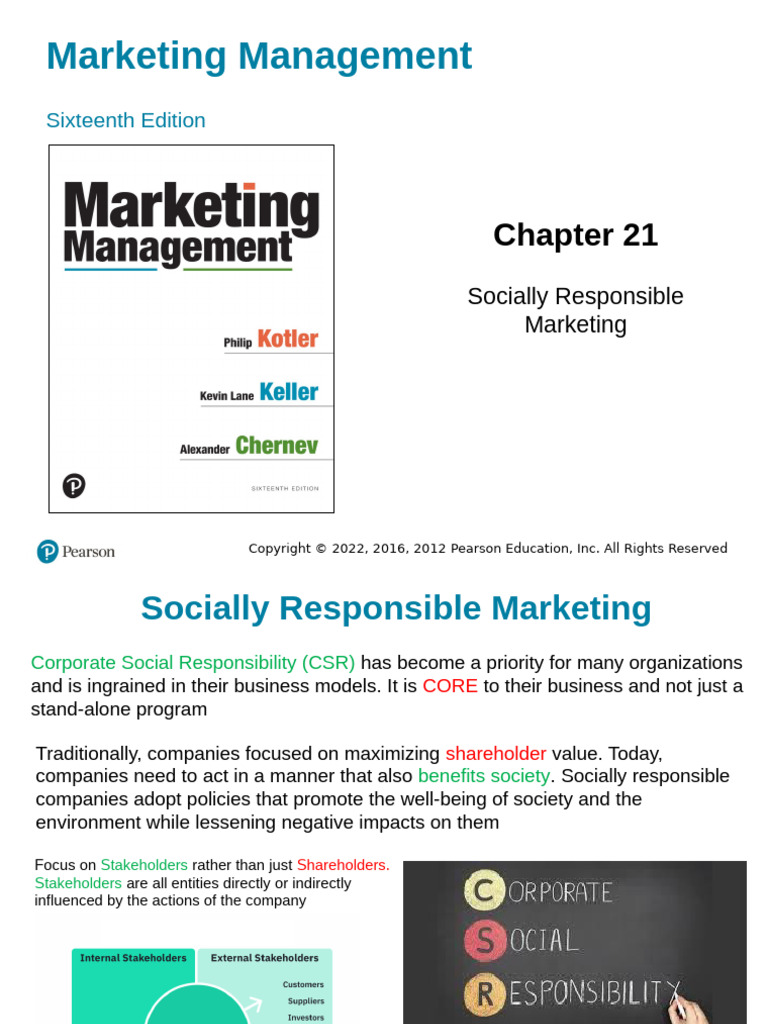 Socially Responsible Marketing Strategies | PDF | Corporate Social ...