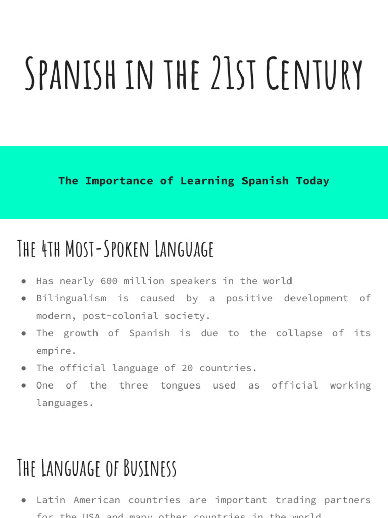 I. Introduction To Spanish | PDF