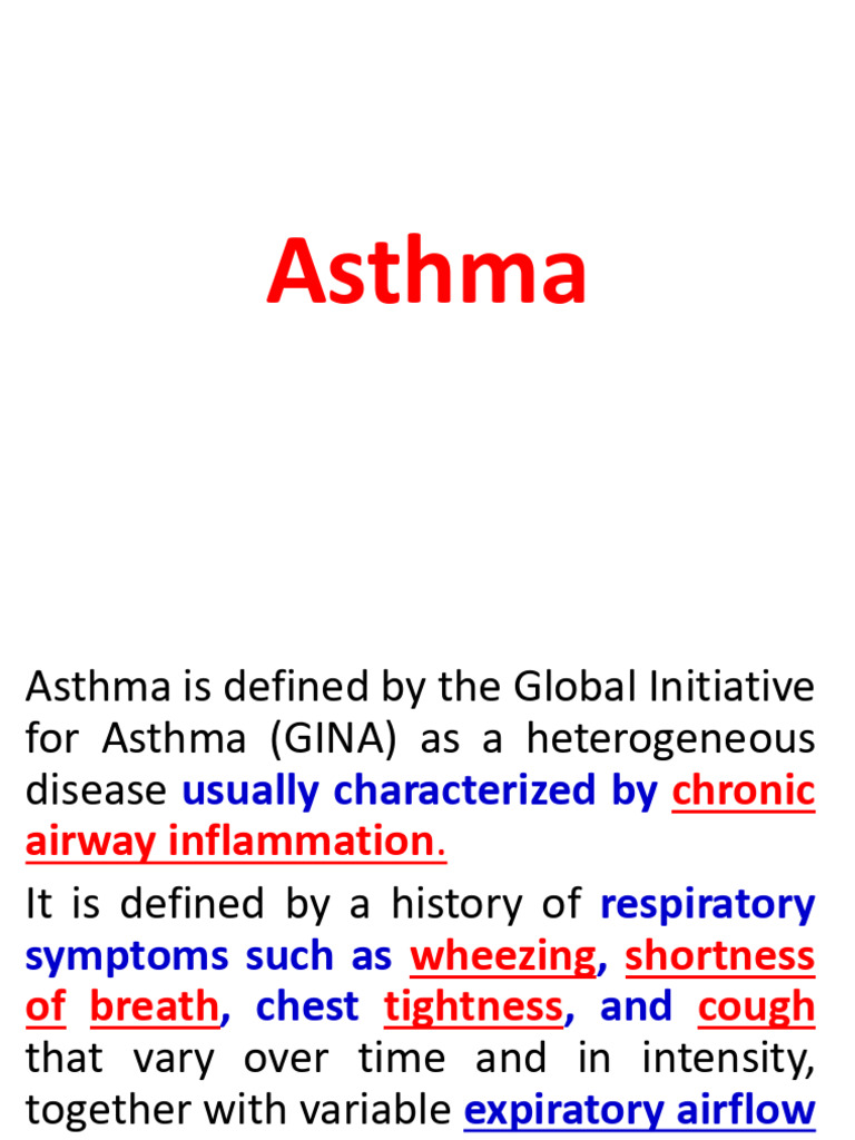 ASTHMA | PDF | Asthma | Allergy