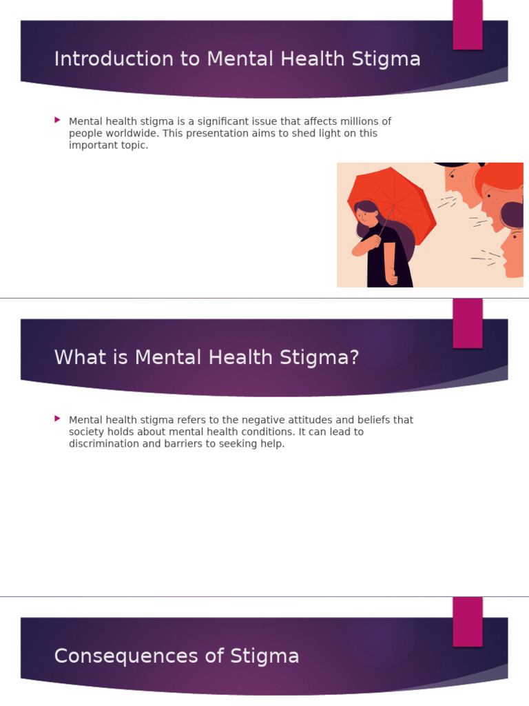 Mental Stigma | PDF