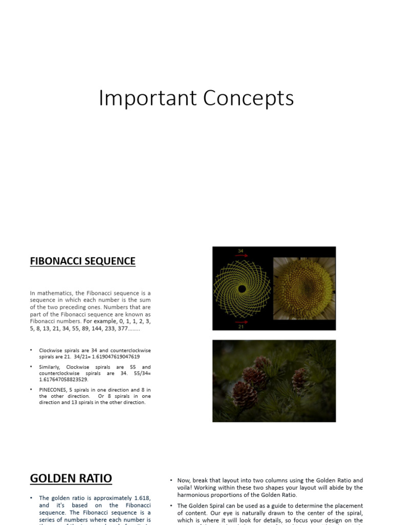 Fibonacci Sequence and Golden Ratio Explained | PDF | Mathematics ...