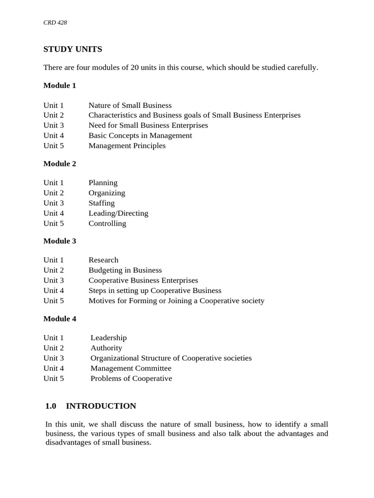 Lecture Note Small Business Managementa | PDF | Small Business | Ice Cream