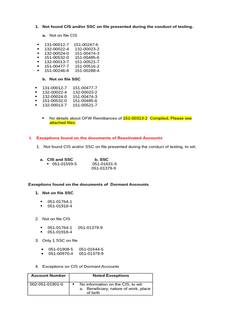 CAB - COMPLIANCE FINDINGS | PDF | Institutional Investors | Financial ...