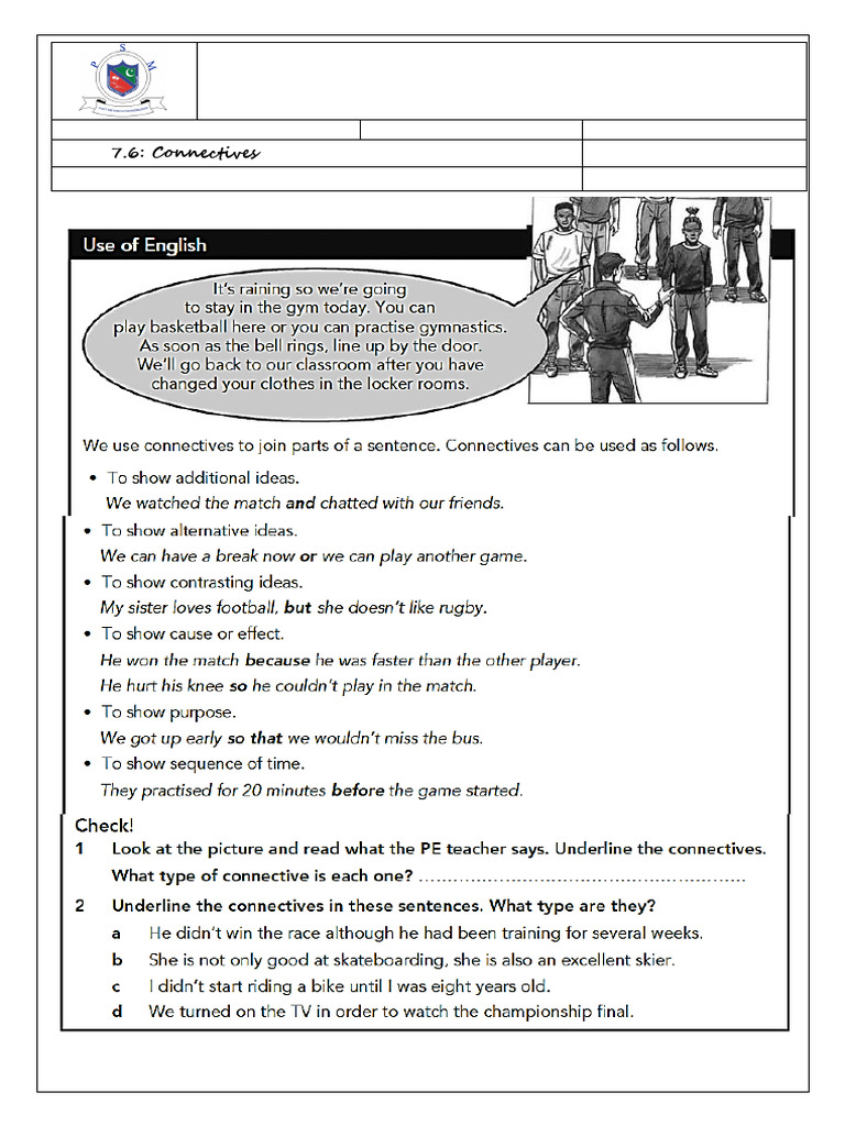 7.6: Connectives | PDF