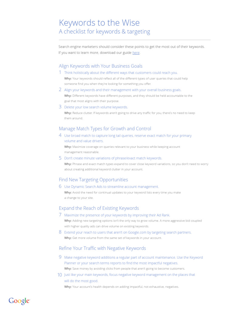 Optimize Keywords for Business Success | PDF | Search Engine Optimization
