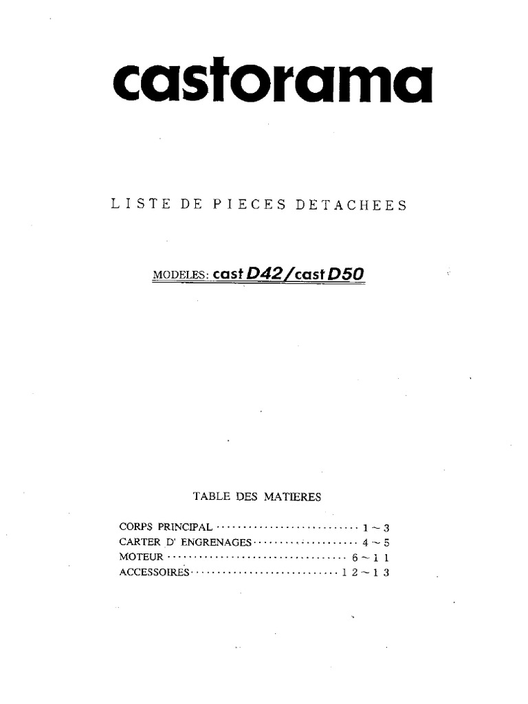 Cast d42 1993 | PDF