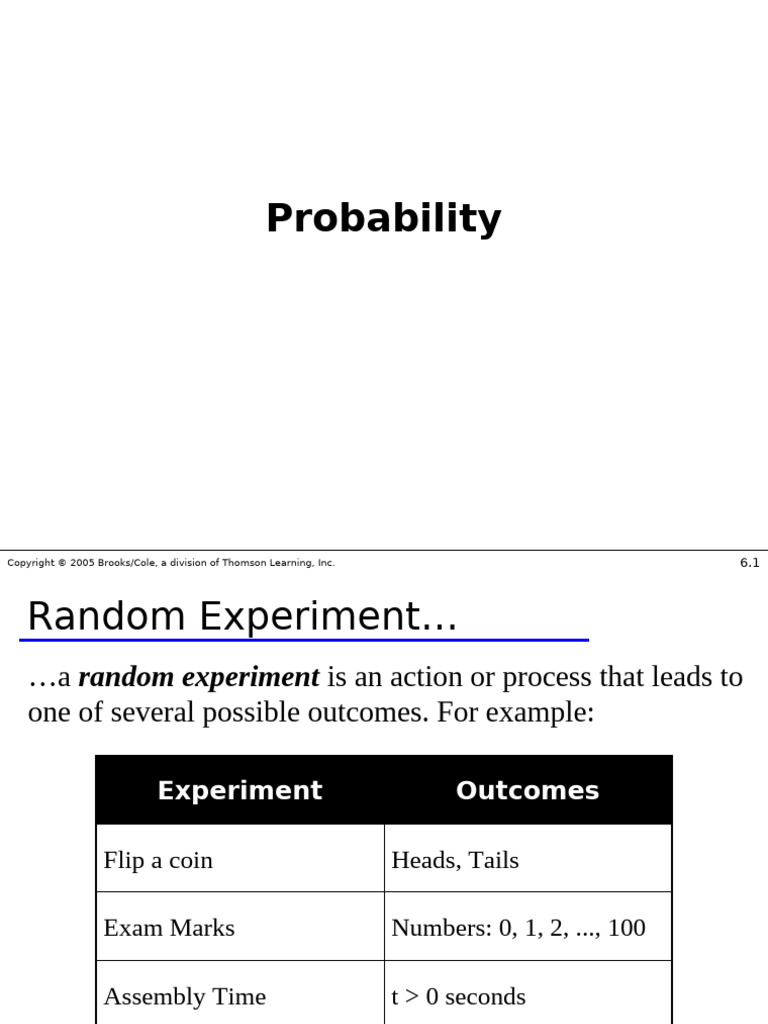 Probability | PDF | Probability | Probability Theory