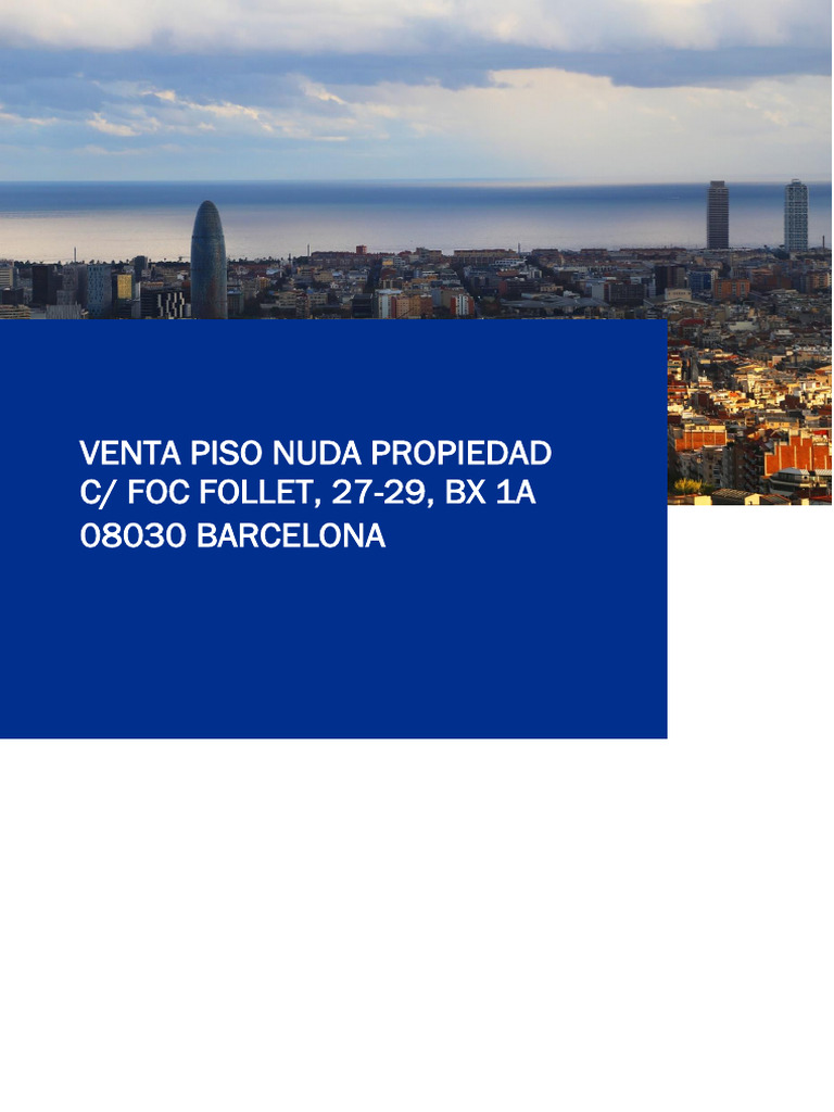 Venta Nuda Propiedad en Barcelona | PDF