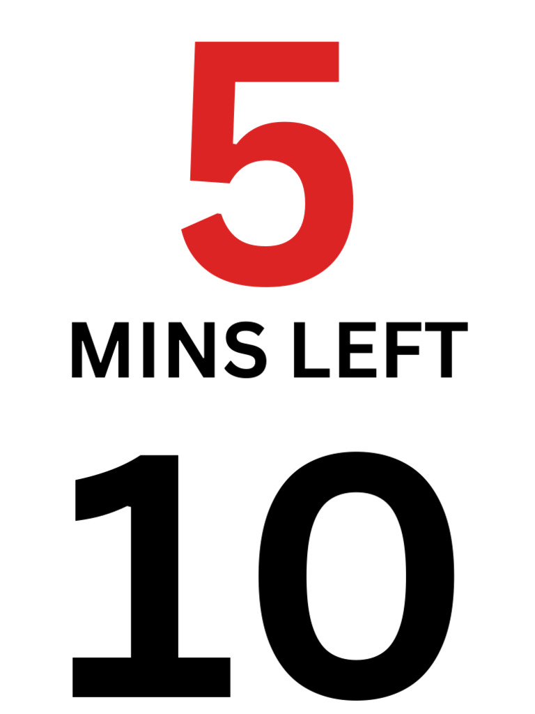 Time Cue Cards | PDF