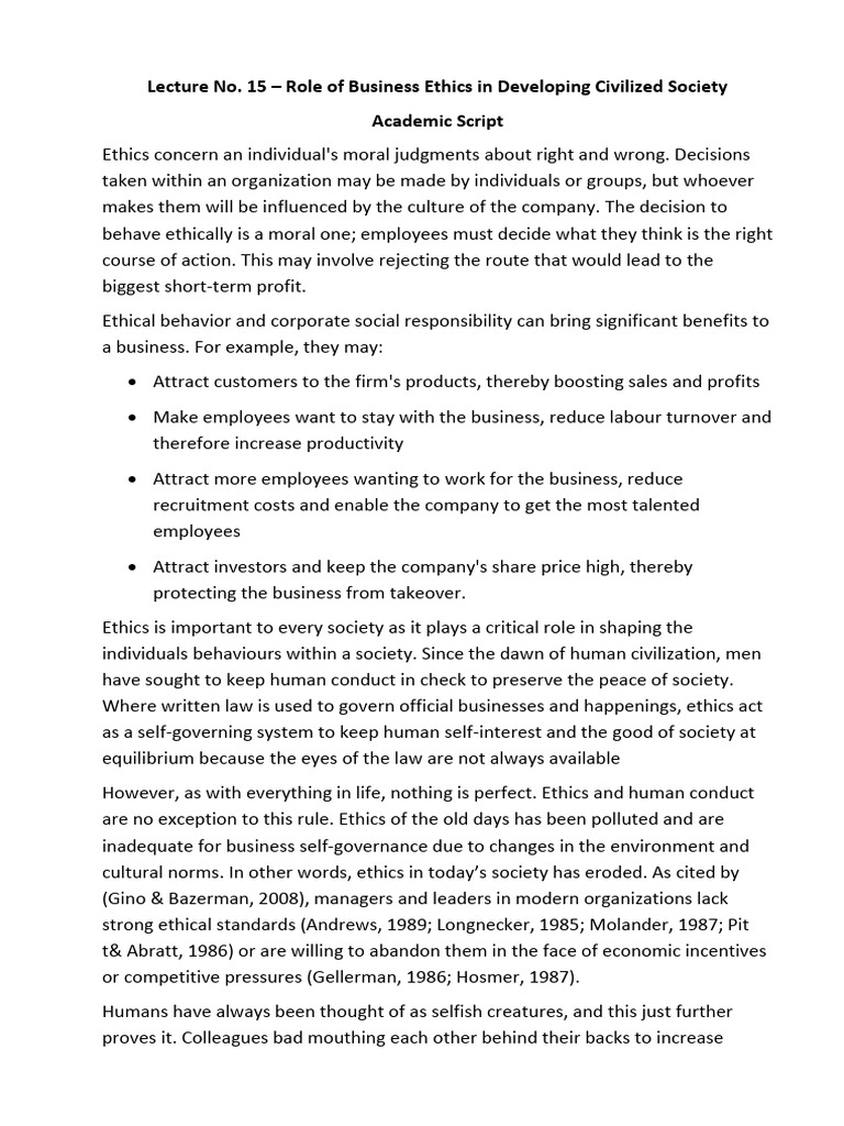 Academic Script L15 | PDF | Supply Chain | Reason