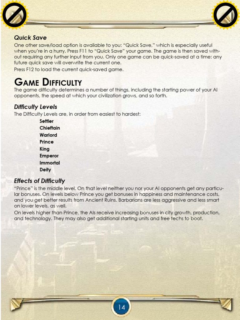 Civ V Manual English 14 | PDF