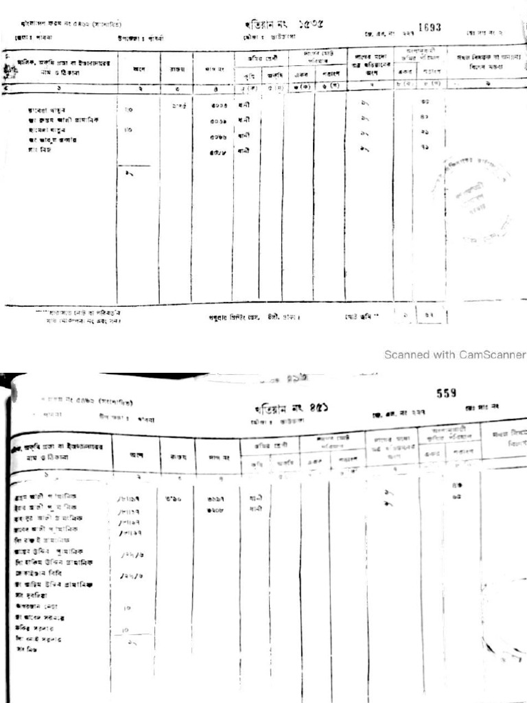 Khatian-451,1535 | PDF