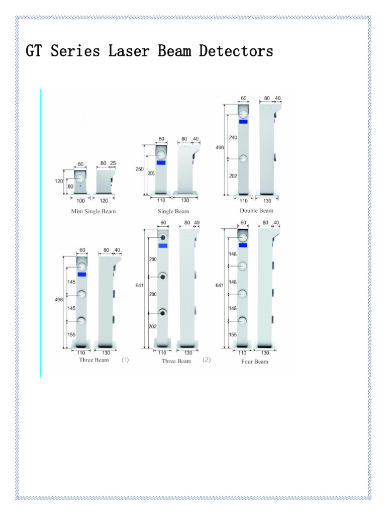 Perimeter Protection - Laser Based For Large Areas | PDF | Laser | Optics