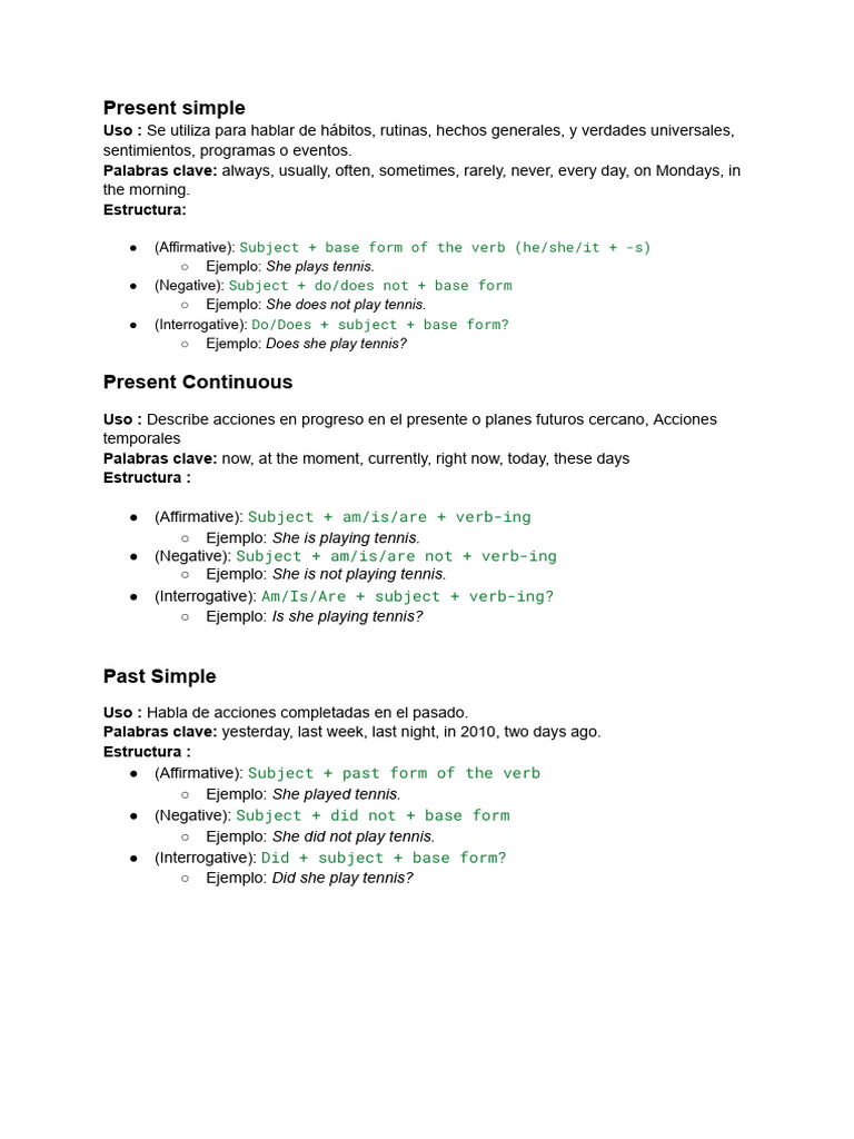 Gramar Refercene | PDF | Verbo | Sintaxis