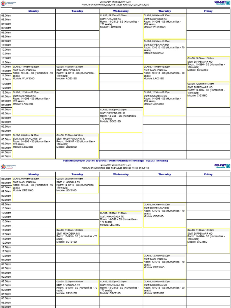 DPLW20 Y3 S1 S2 Group W3 2025 | PDF