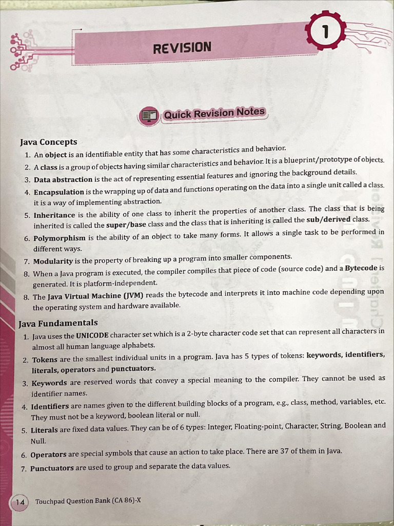 Computer Revision 1 | PDF