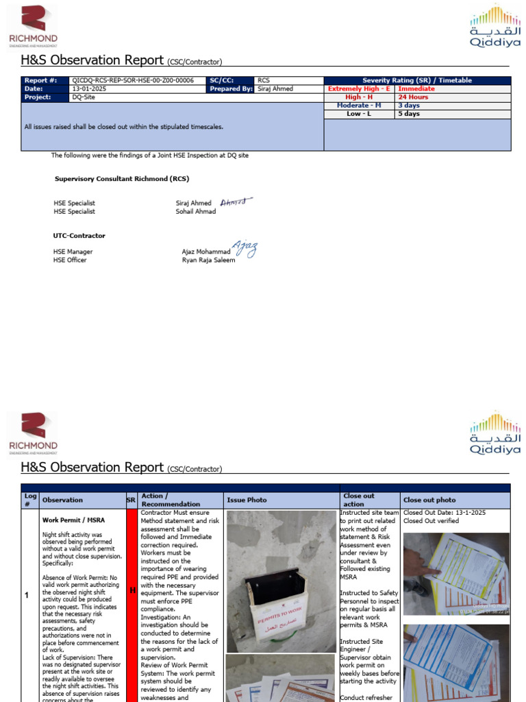 Qicdq Rcs Rep Sor Hse 00 z00 00006 00 Reply | PDF | Electrician ...