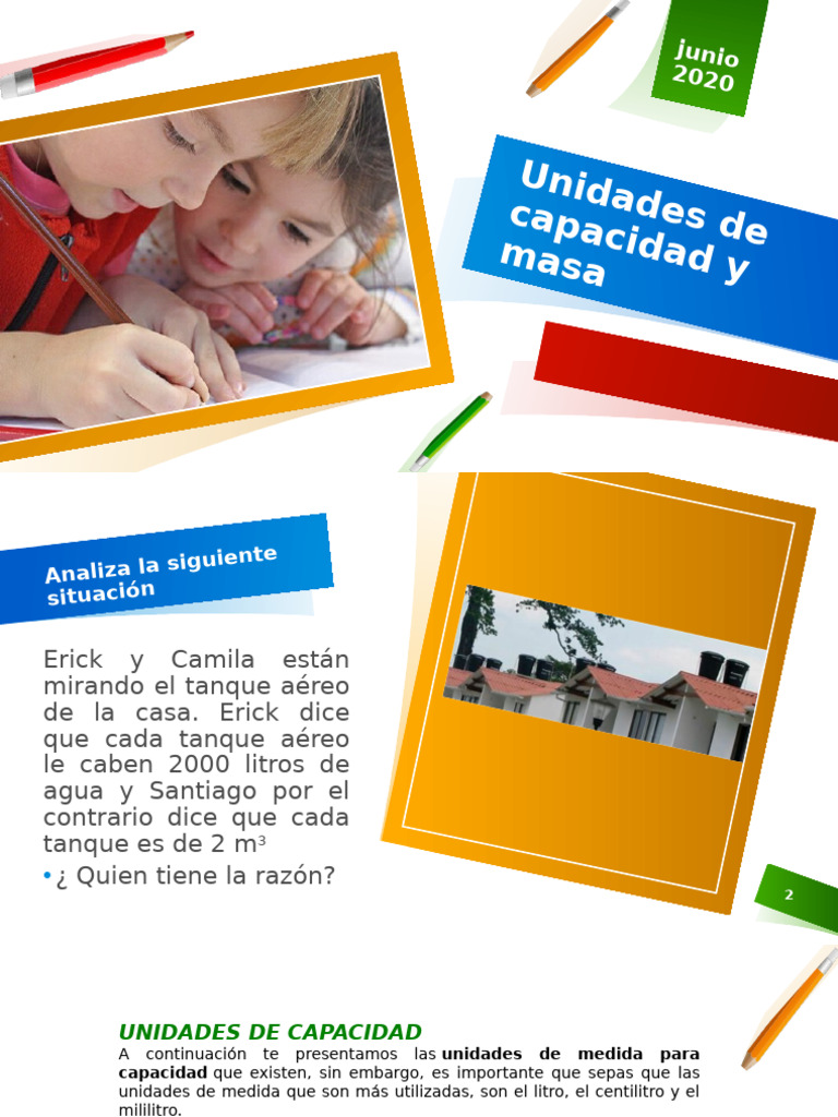 Unidades de Capacidad y Masa | PDF | Litro | Volumen