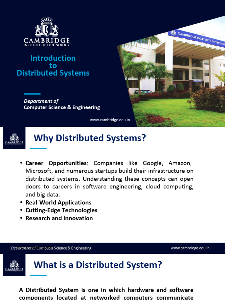 Distributed System Module 1 | PDF | Object (Computer Science) | Common Object Request Broker ...