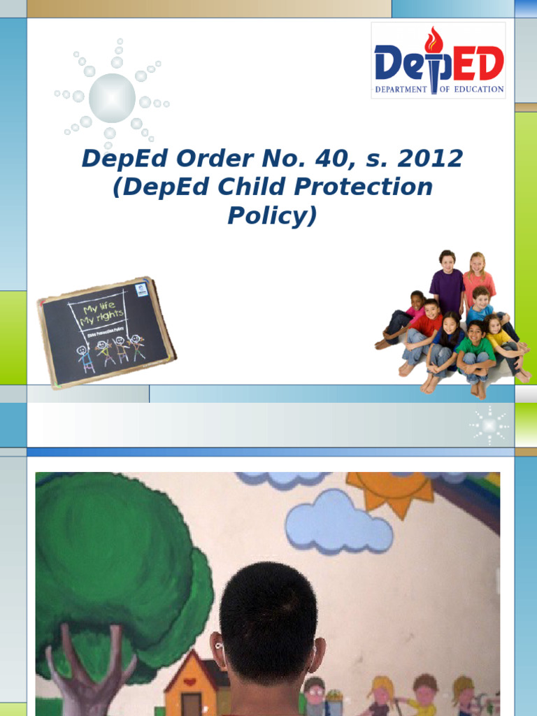 DEPED Child Protection Policy | PDF | Child Abuse | Psychological Abuse