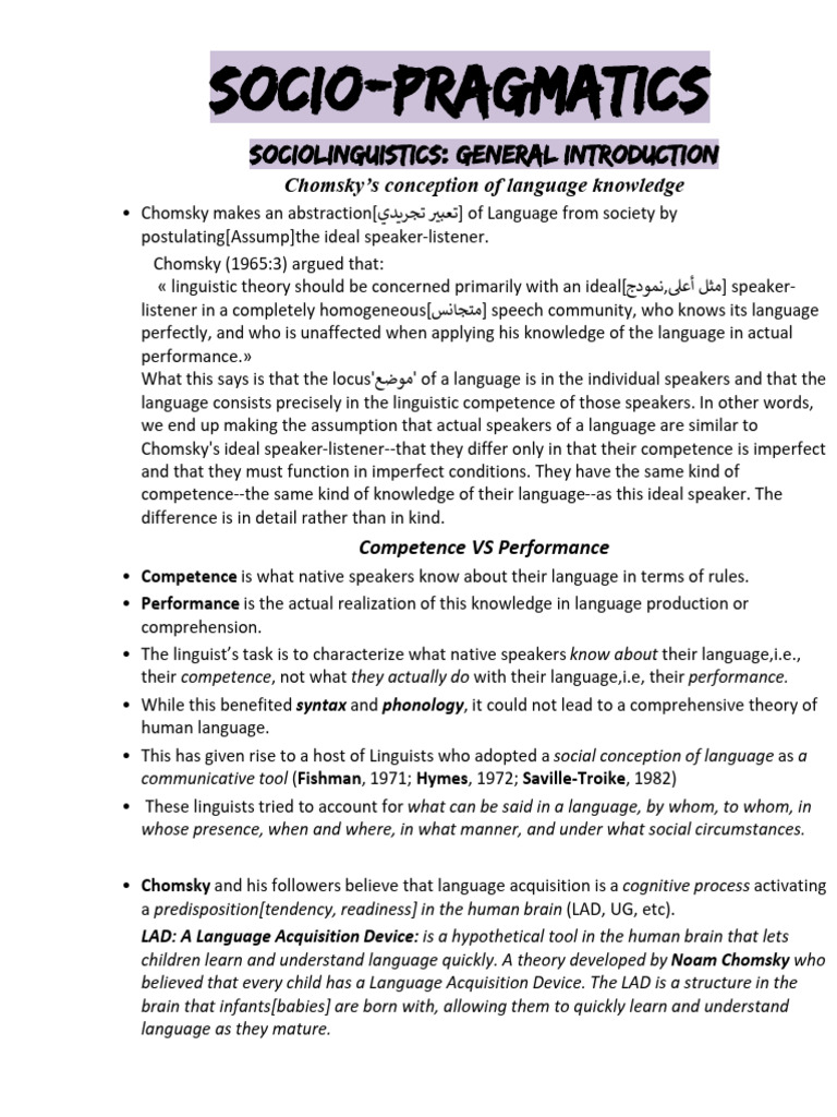 Socio-Pragmatics 'the Whole Course' | PDF | Dialect | English Language