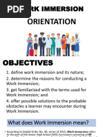 Work Immersion - Module 1 and 2 - LAS | PDF | Curriculum | Learning