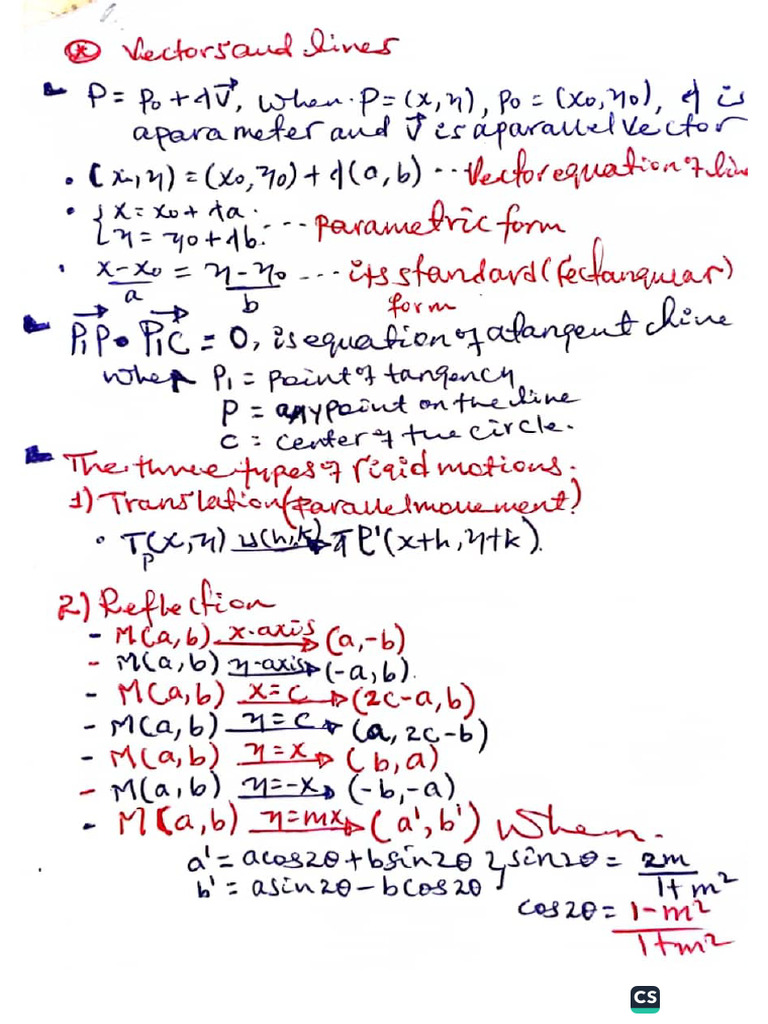 Maths Short Note | PDF