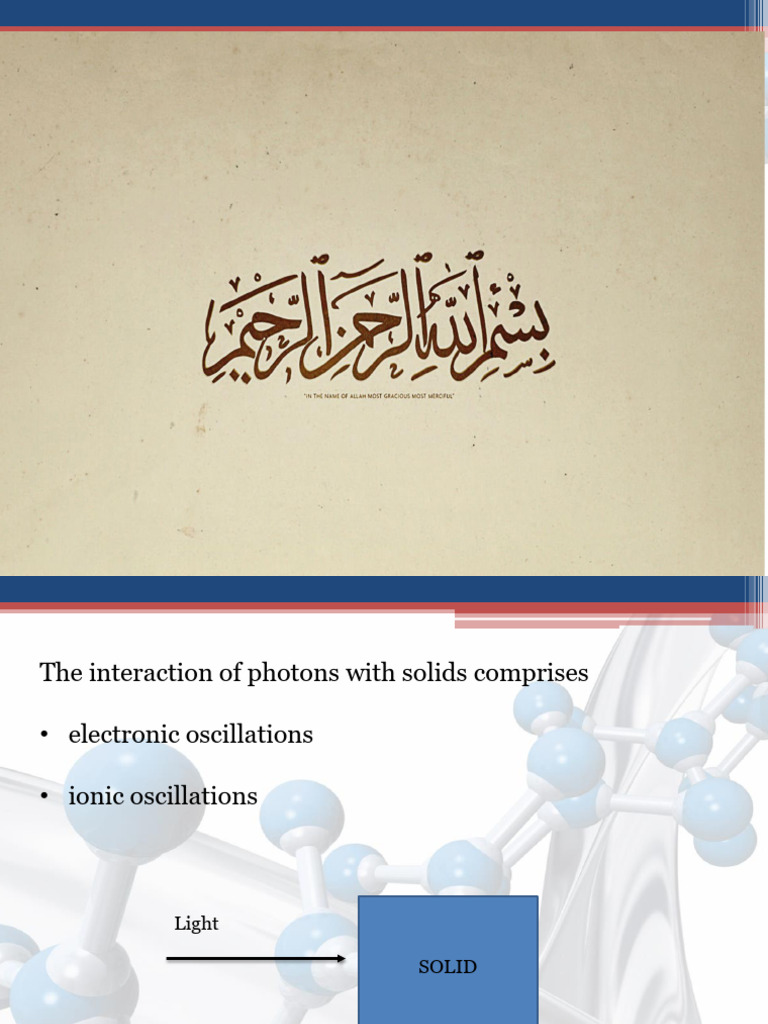 3 - Phonon Photon Interactions | PDF | Permittivity | Dielectric