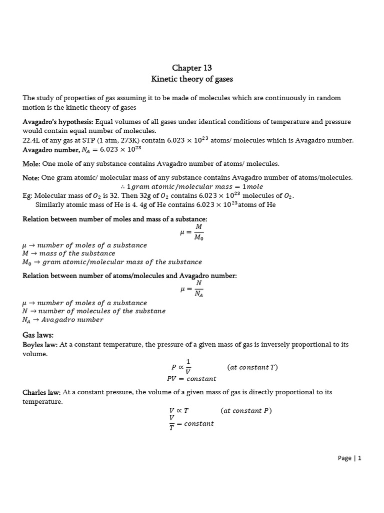 12 KTG | PDF | Gases | Temperature