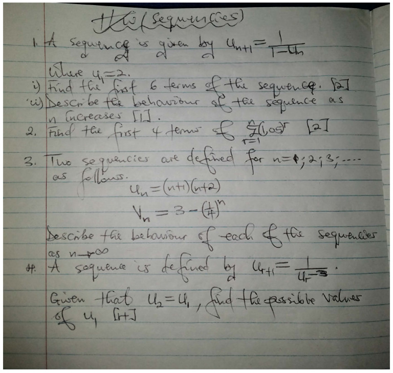 TST (HW Sequences) | PDF